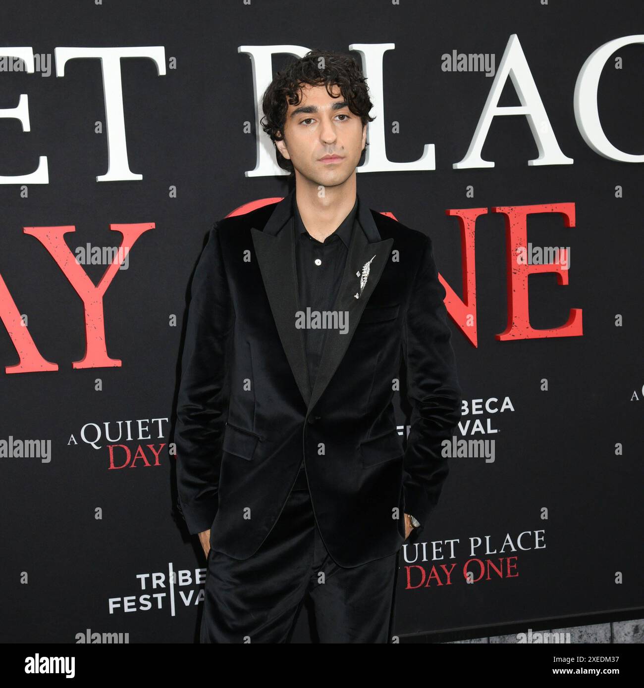 Alex Wolff at arrivals for A QUIET PLACE: DAY ONE Premiere at Tribeca Festival, AMC Lincoln ...