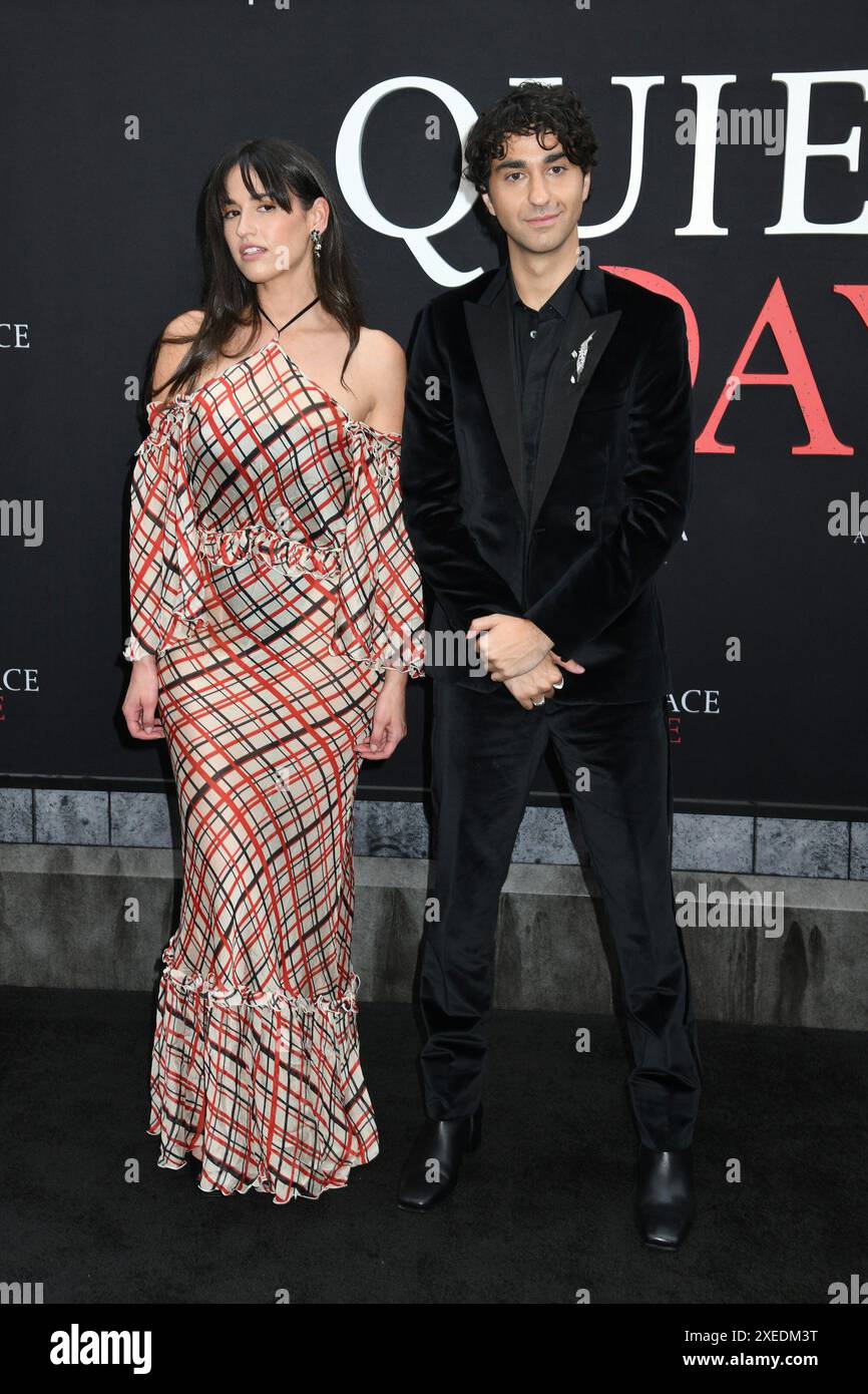 Rozzi Crane, Alex Wolff at arrivals for A QUIET PLACE: DAY ONE Premiere ...