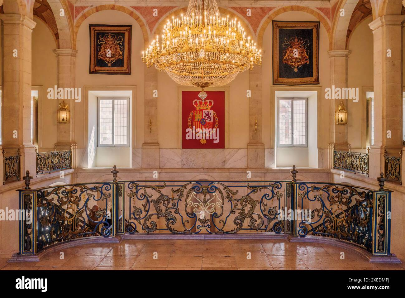 Royal Palace of Aranjuez, former palace of the masters of Santiago. World Heritage by UNESCO ...