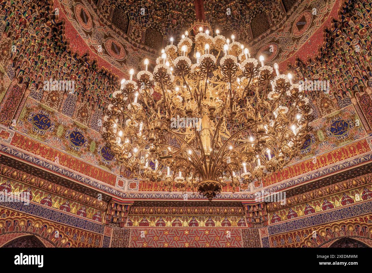 Royal Palace of Aranjuez, former palace of the masters of Santiago. World Heritage by UNESCO ...