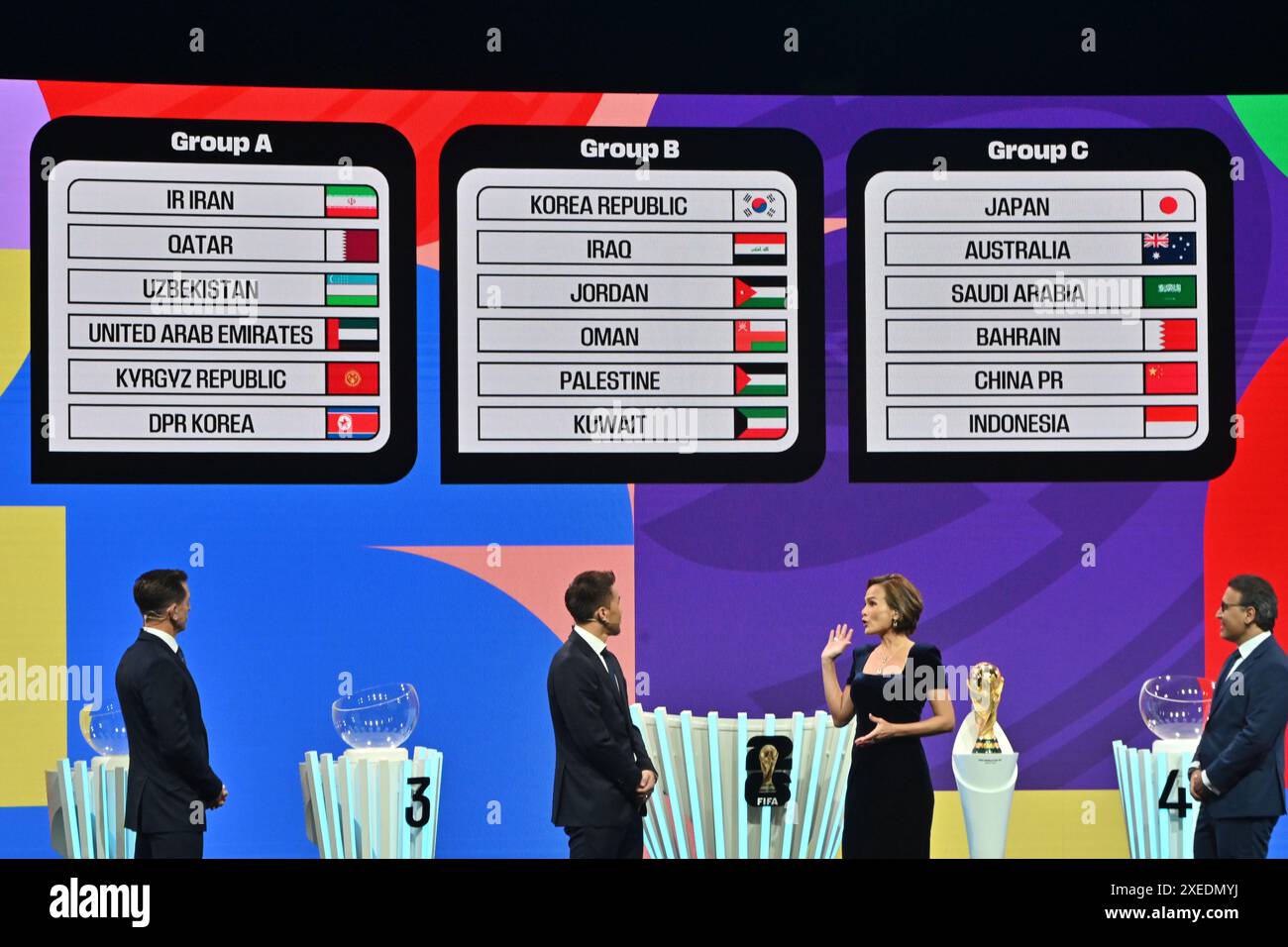 World cup 2026 draw ceremony hi-res stock photography and images - Alamy