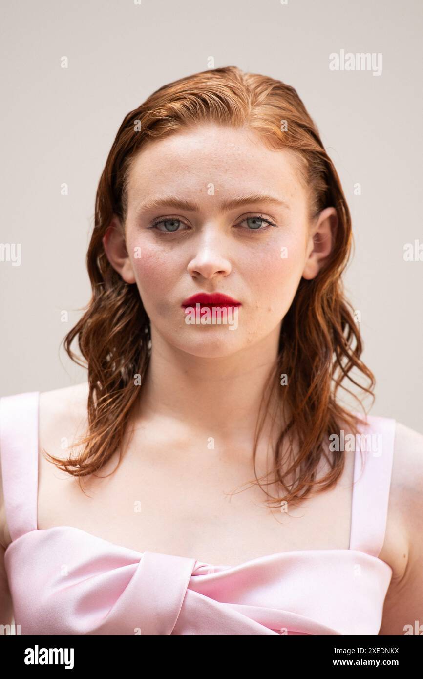 Paris, France. 26th June, 2024. Sadie Sink attending the Ashi Studio ...