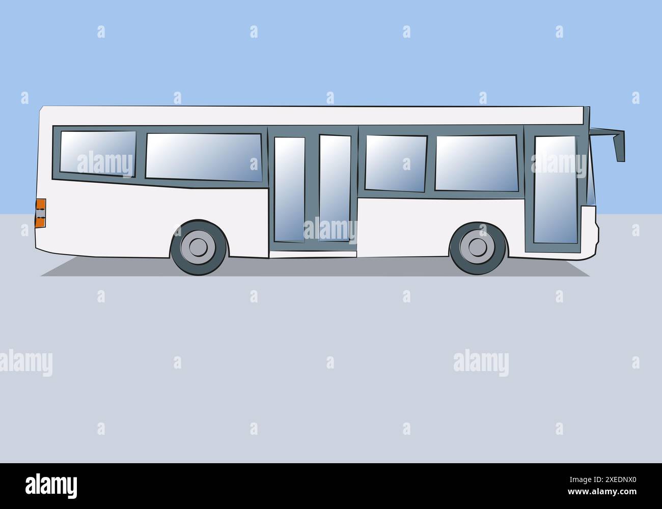 Crew bus hi-res stock photography and images - Alamy