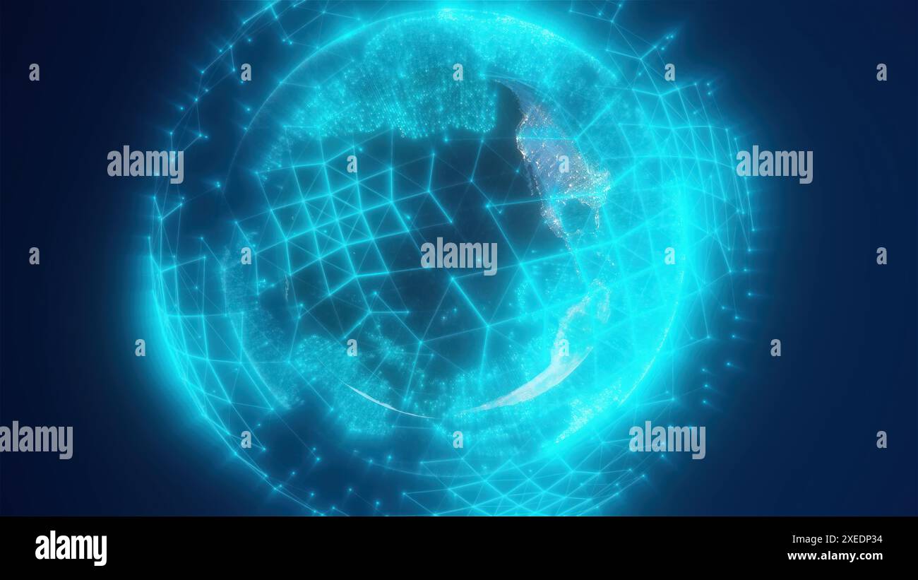 Abstract 5g world map hi-res stock photography and images - Alamy