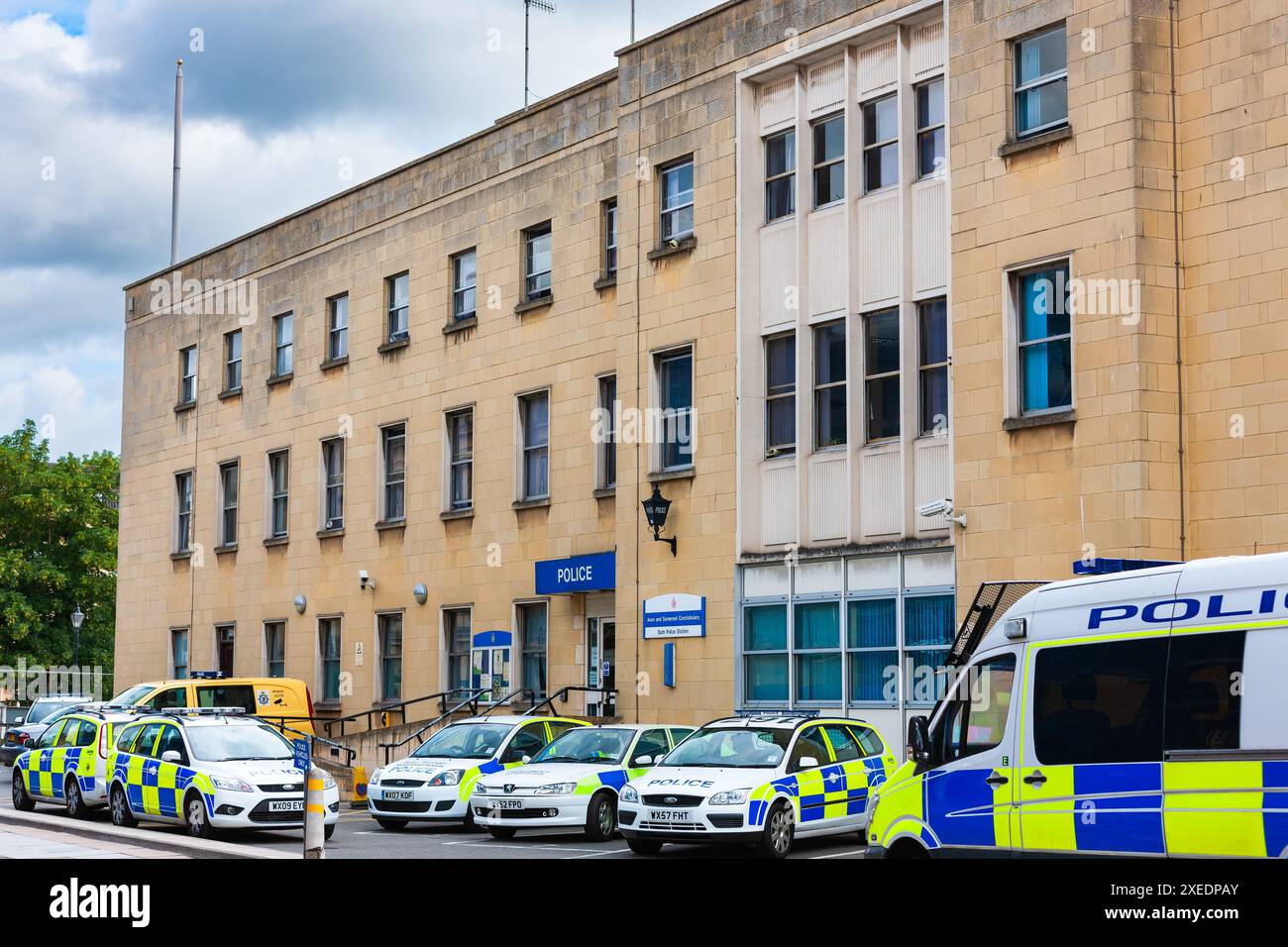 Bath, United Kingdom - July 4, 2010 : Bath Police Station. Police ...