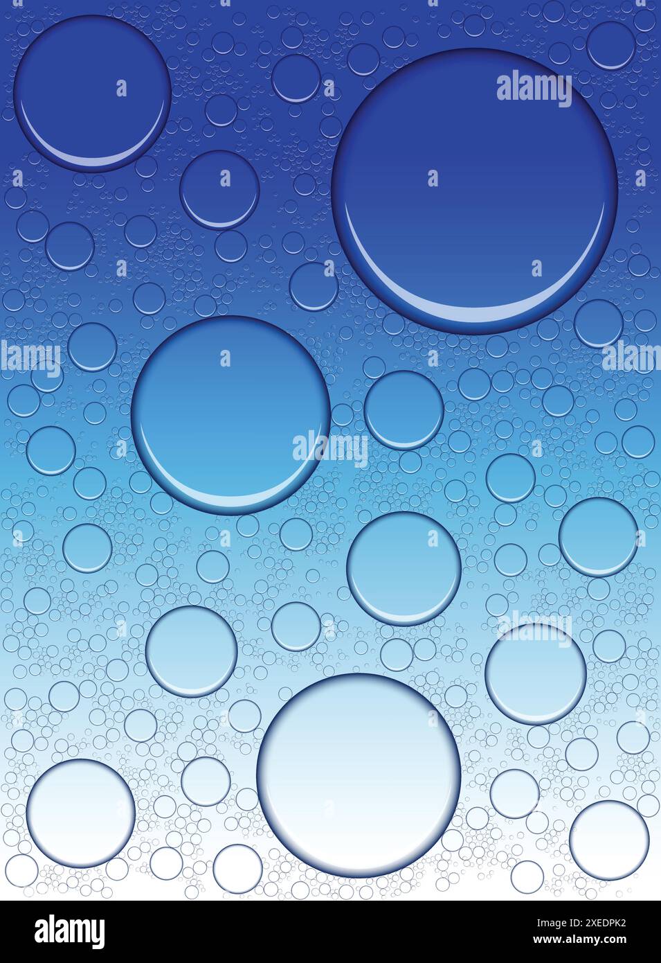 Close up rain water Stock Vector Images - Alamy