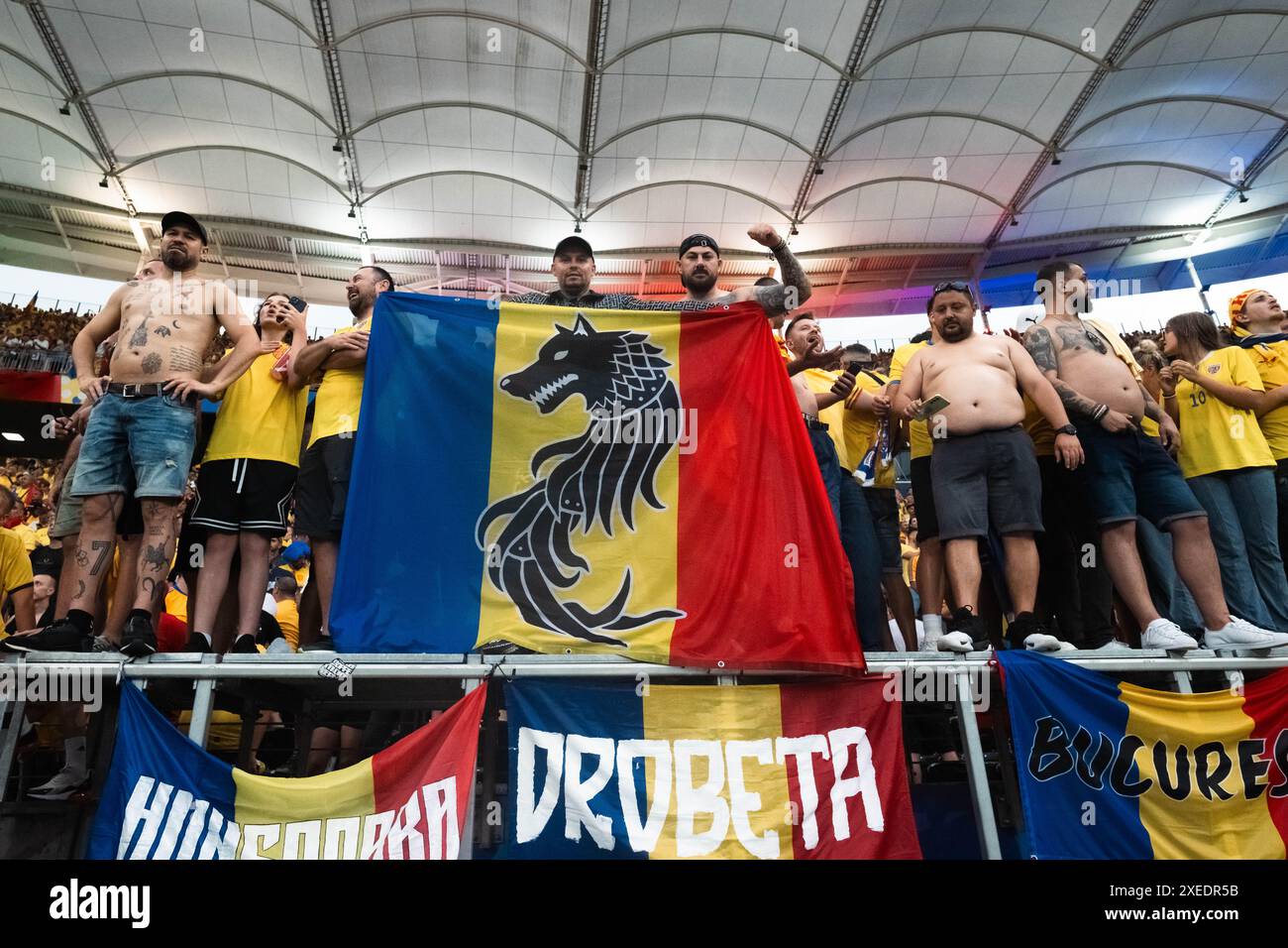 Euro 2024 romania fans hi-res stock photography and images - Alamy