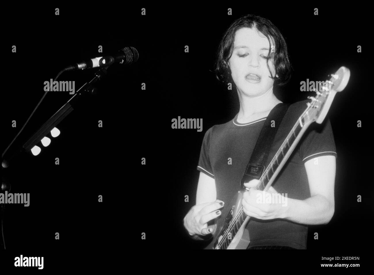 BRIAN MOLKO, PLACEBO, 1997: Brian Molko of the band Placebo touring ...