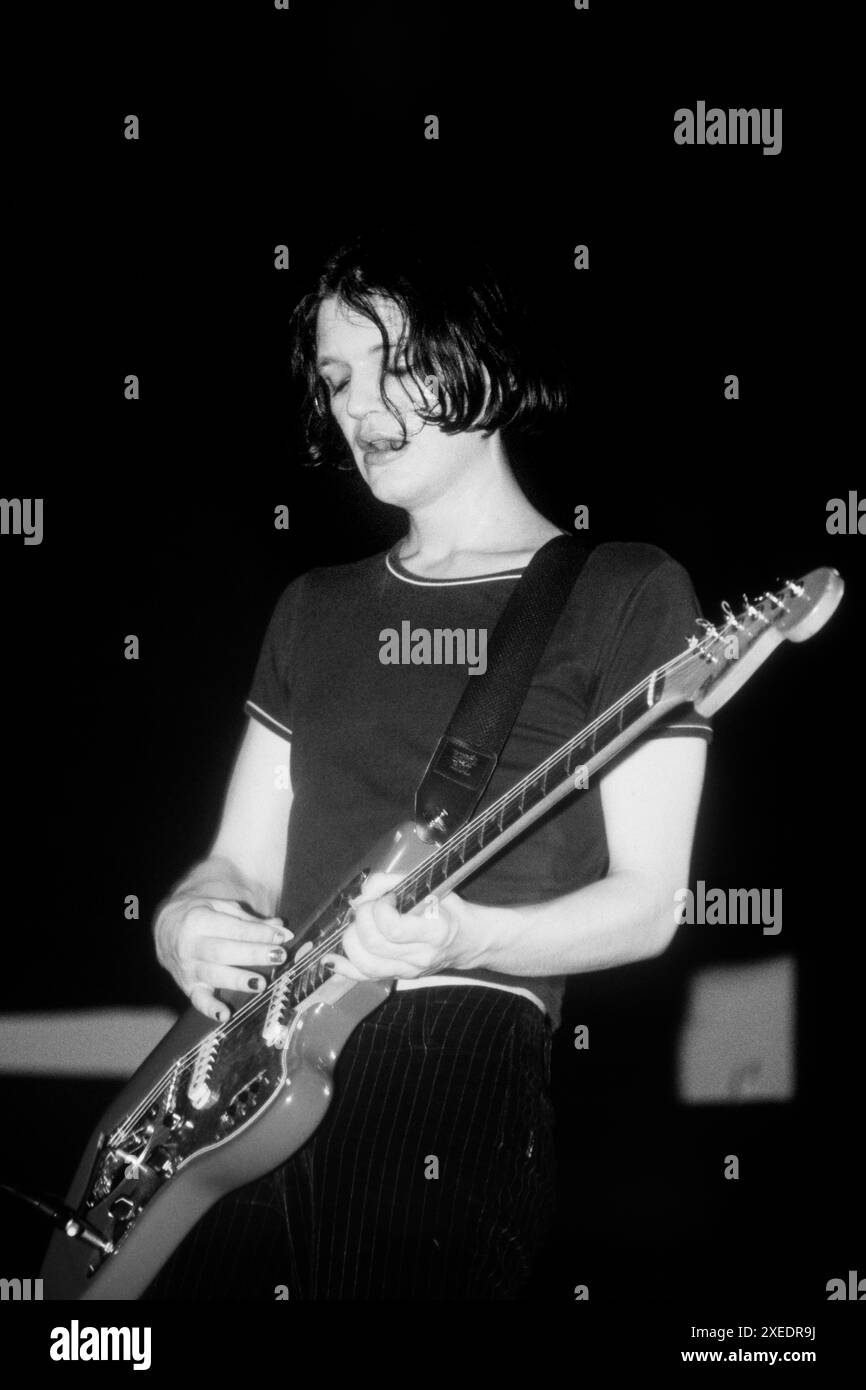 BRIAN MOLKO, PLACEBO, 1997: Brian Molko of the band Placebo touring ...