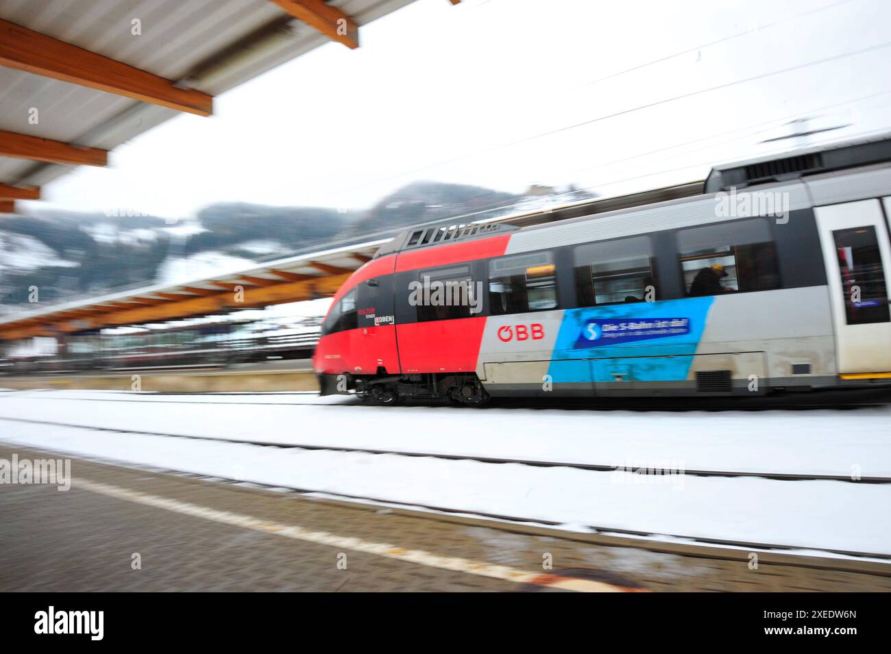 Local railroad or regional railroad Stock Photo - Alamy