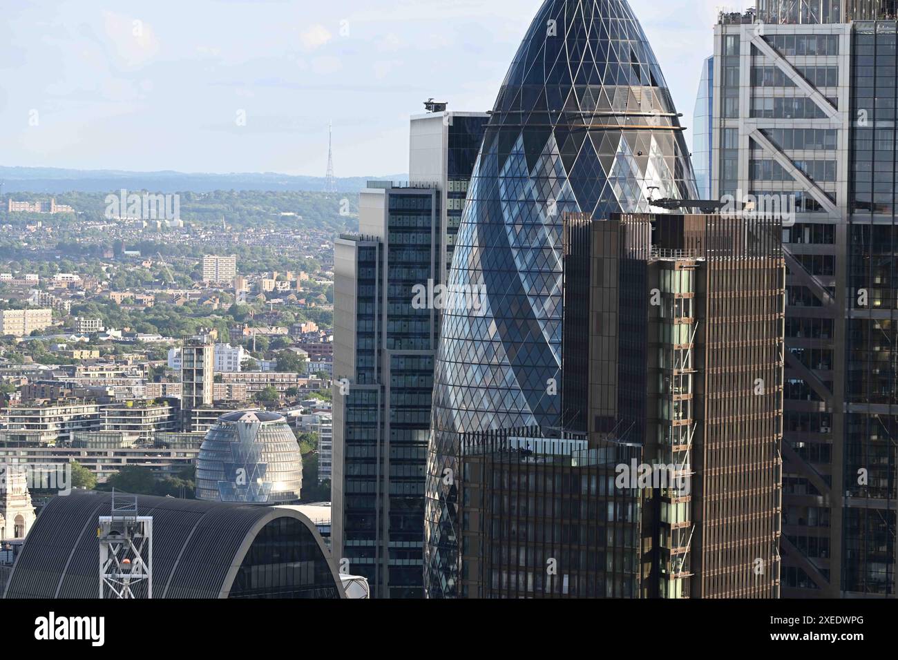 City of London skyline 2024 Stock Photo - Alamy