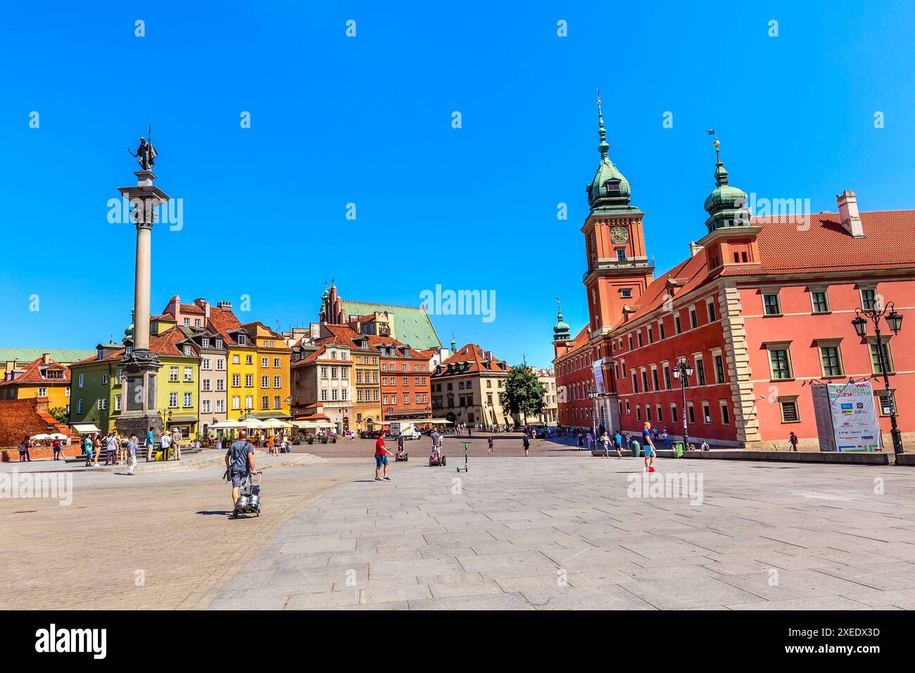 Warszawa aerial view hi-res stock photography and images - Alamy