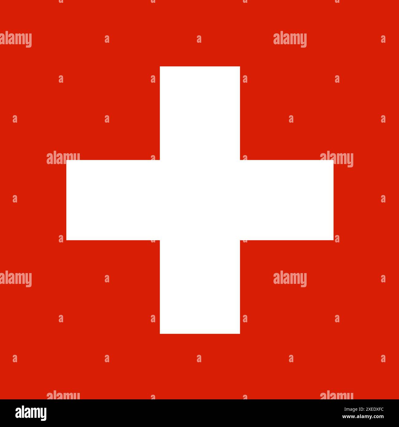 Flag of Switzerland. Swiss flag. National symbol of Switzerland on ...