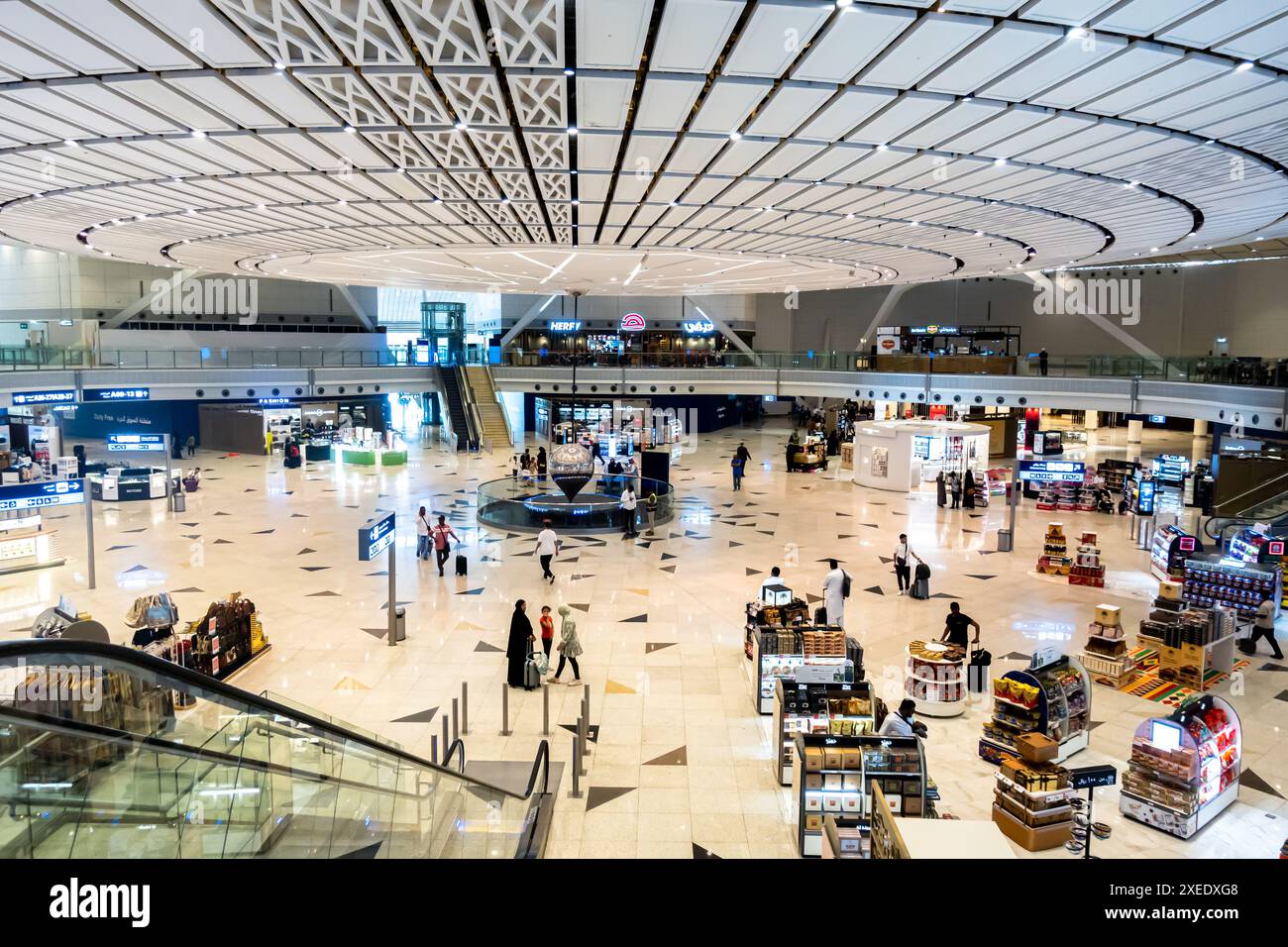 Departure terminal, Airport Jeddah, Saudi Arabia, JED, Asia Stock Photo ...
