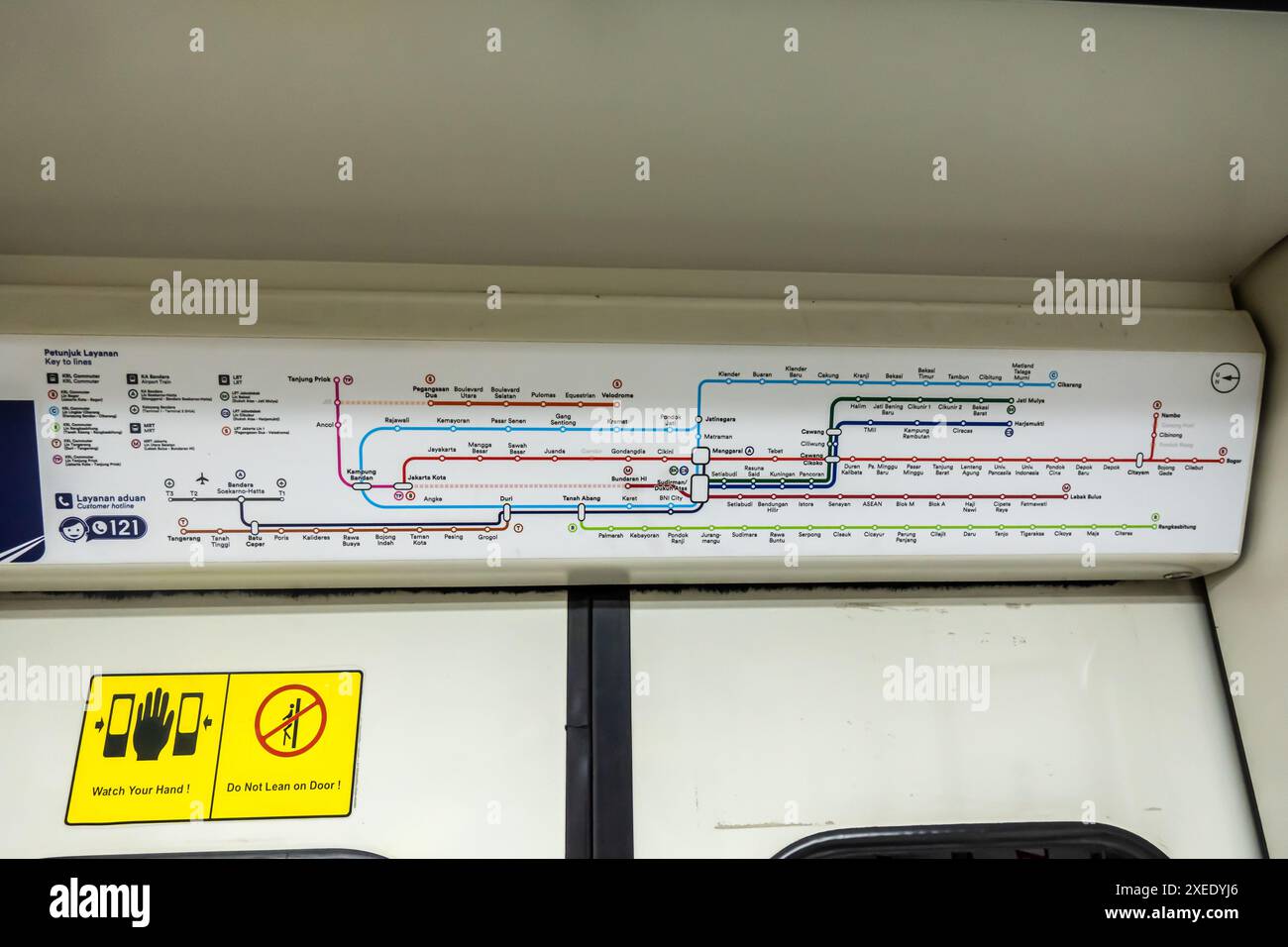 Jakarta train map hi-res stock photography and images - Alamy