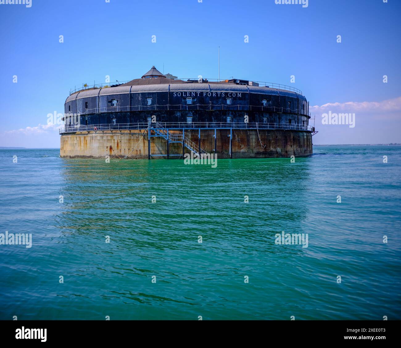 Sea forts in the Solent, England Stock Photo - Alamy