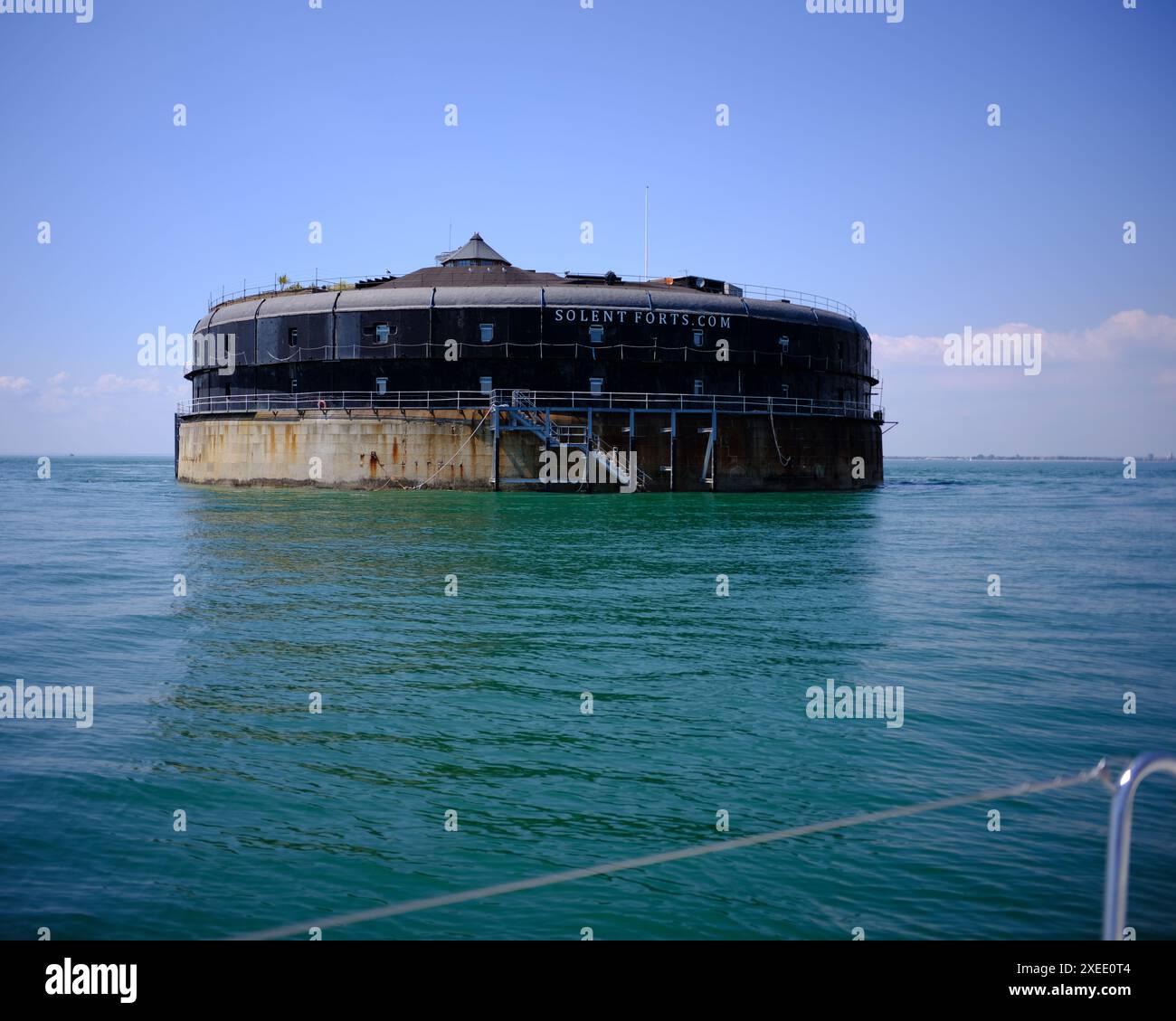 Sea forts in the Solent, England Stock Photo - Alamy