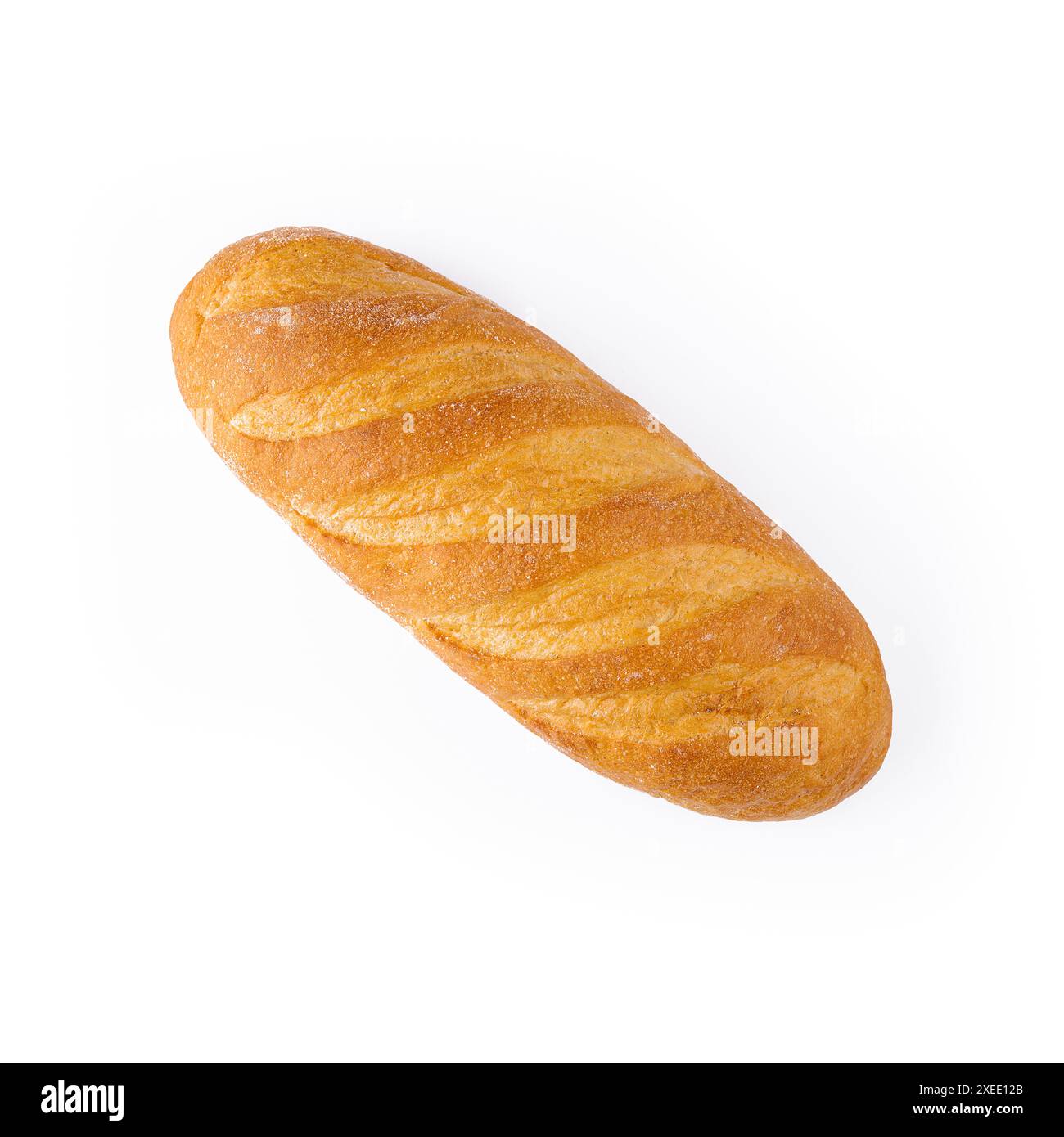 Sourdough loaf bread isolated on white background Stock Photo - Alamy