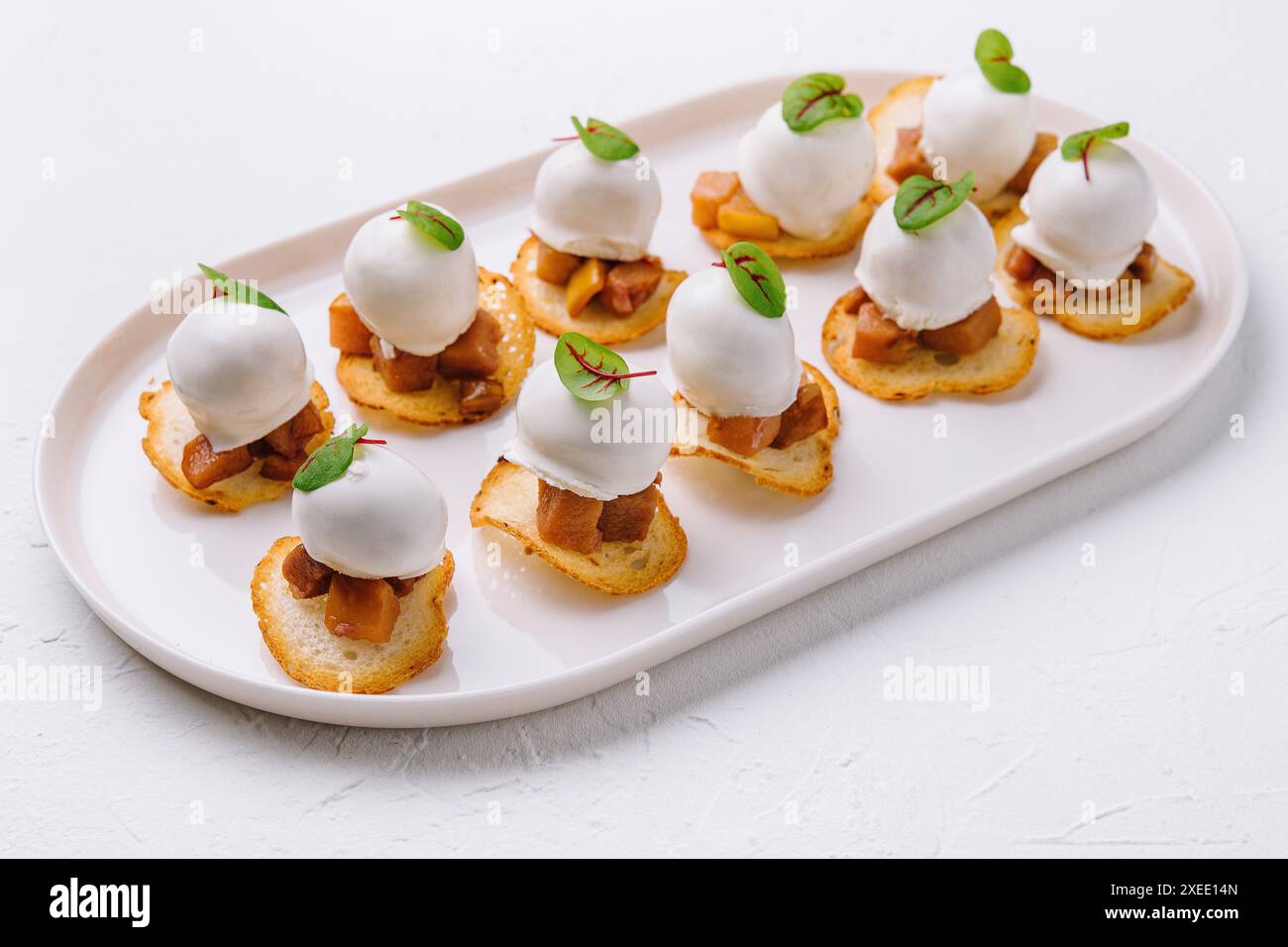 Italian style appetizer antipasto skewer hi-res stock photography and ...