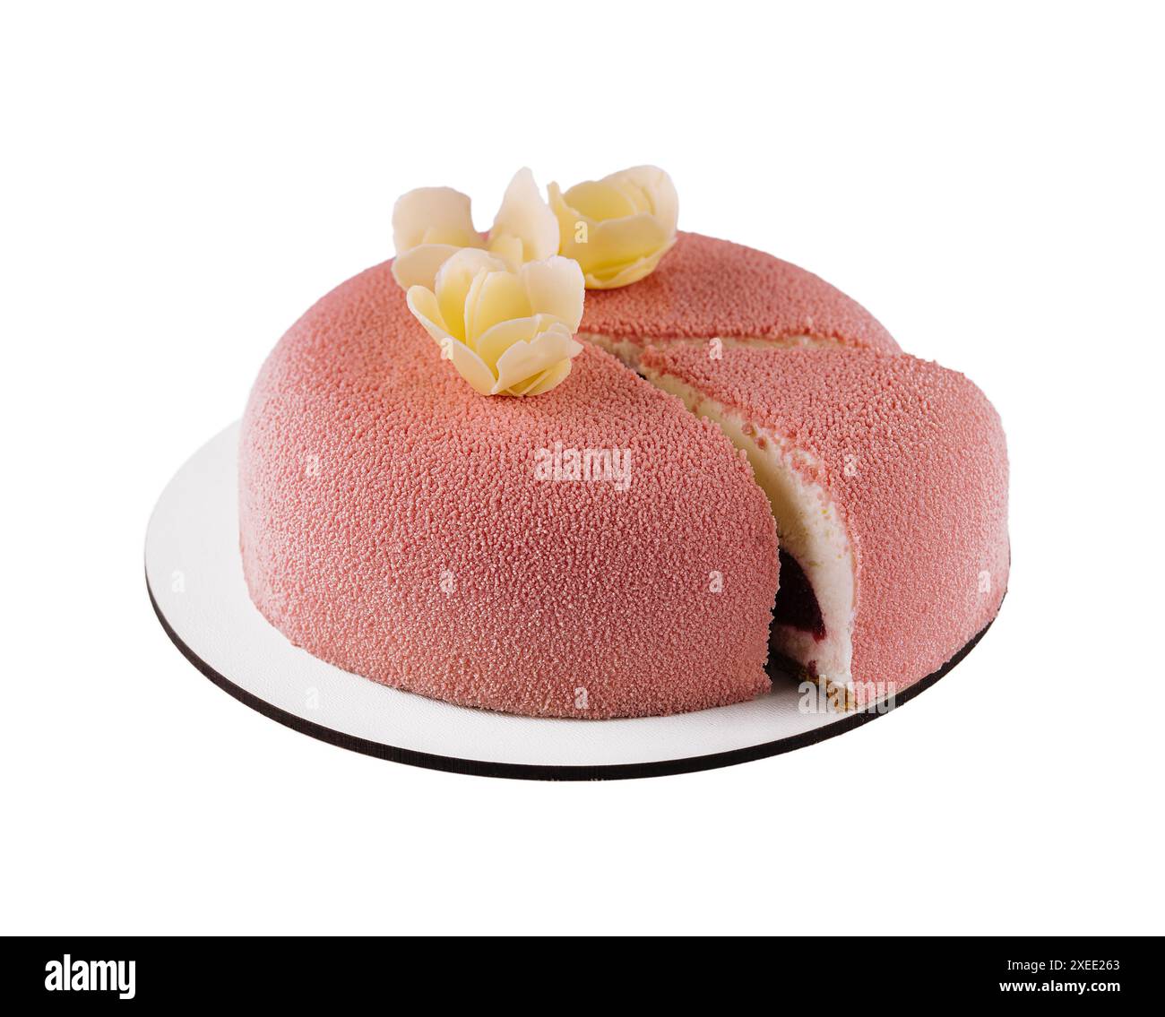 Cakes fruit berries on Cut Out Stock Images & Pictures - Alamy