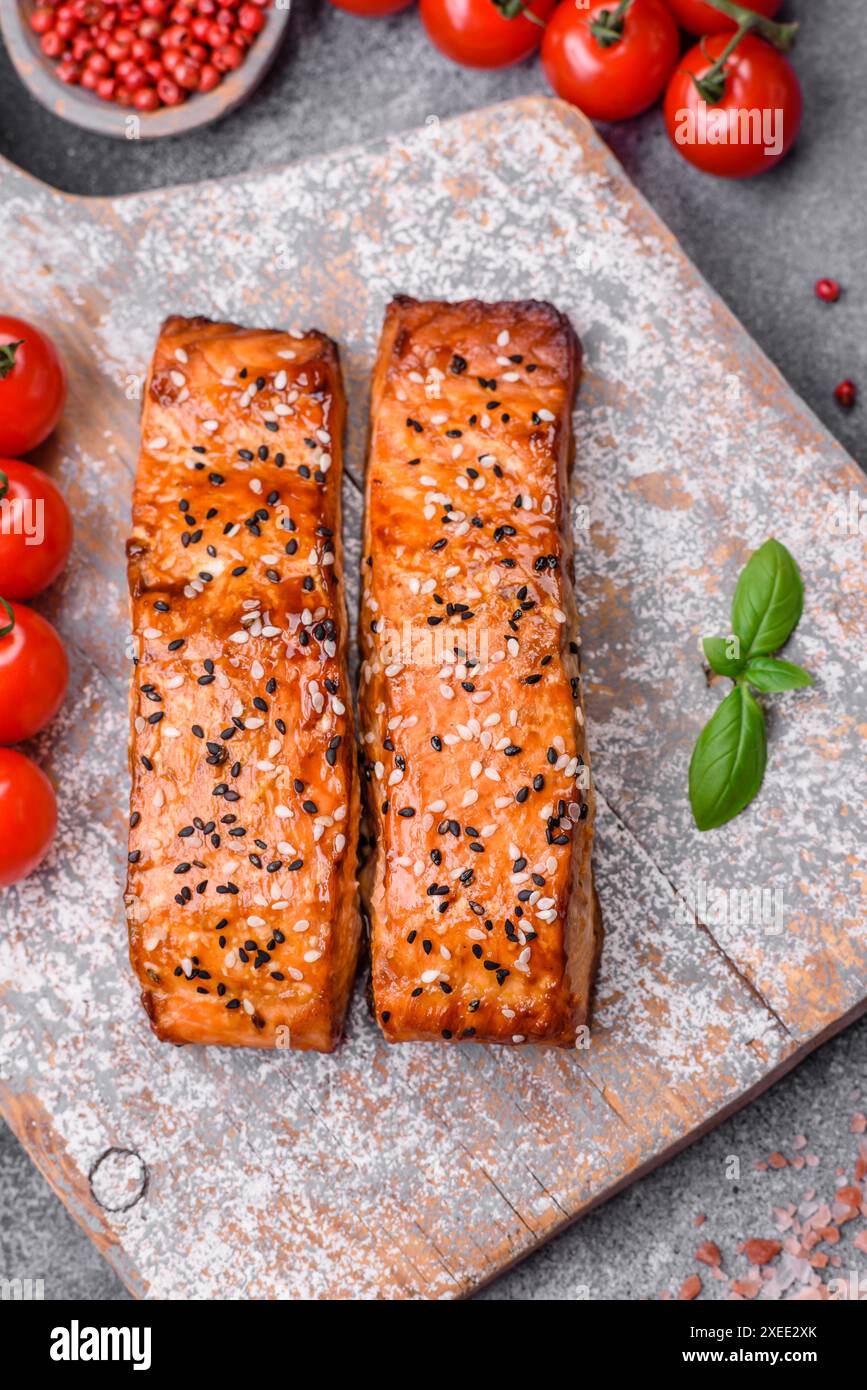 Baked fresh red fish hi-res stock photography and images - Alamy