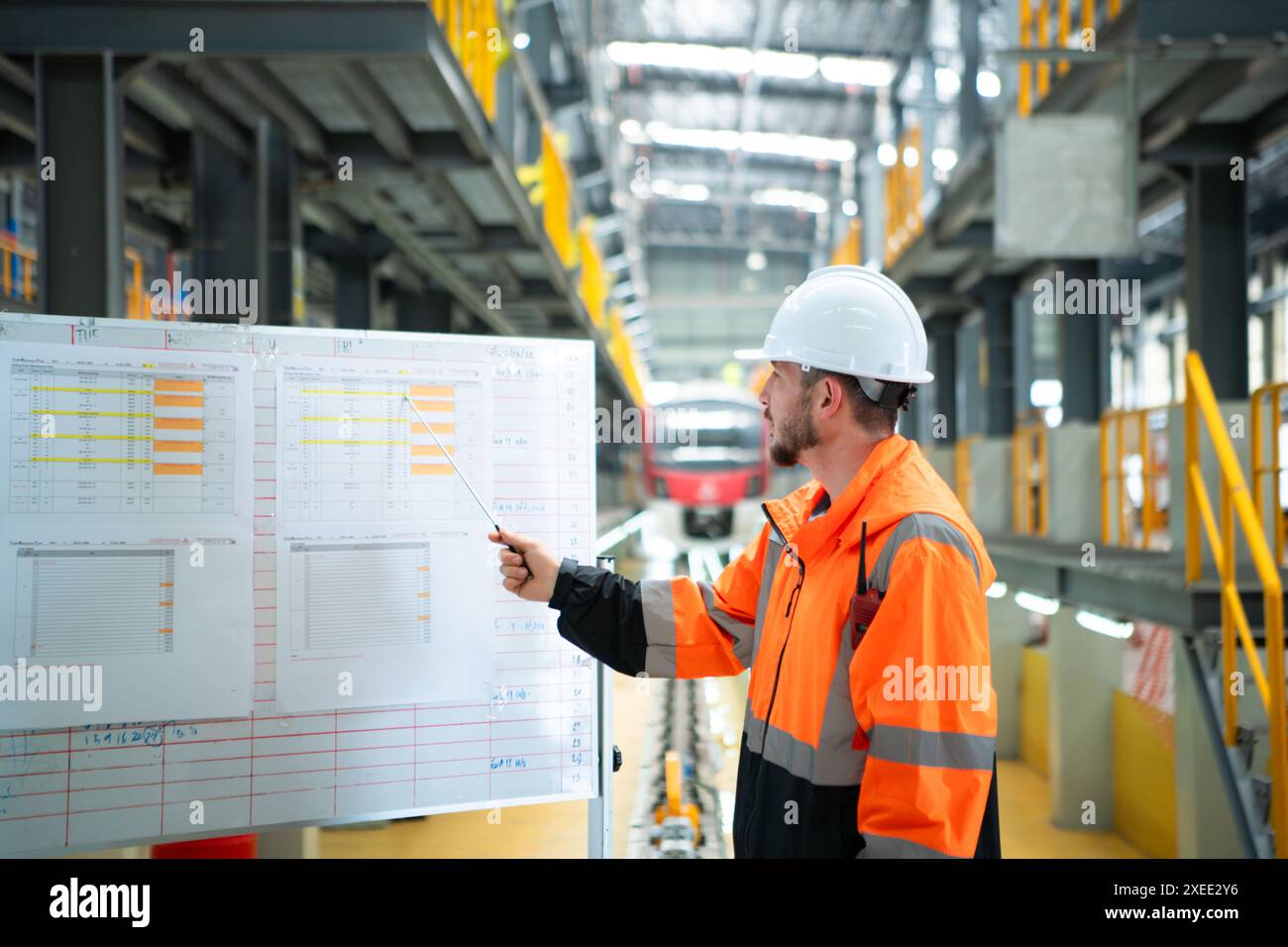 Railway maintenance schedule hi-res stock photography and images - Alamy