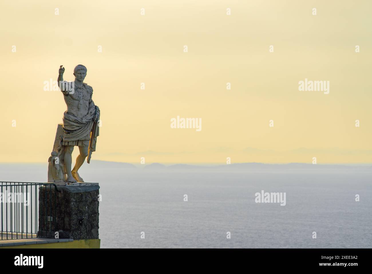 Statue of emperor augustus capri hi-res stock photography and images ...