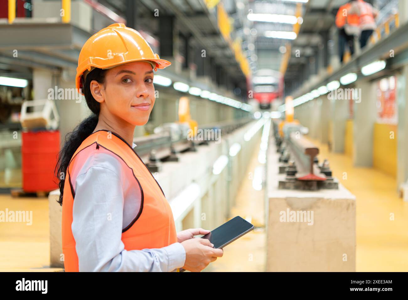 Civil engineer female hi-res stock photography and images - Alamy