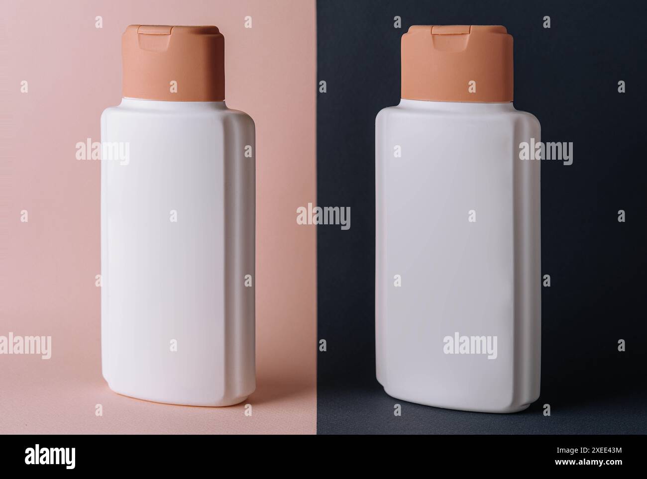 Two different plastic bottles hi-res stock photography and images - Alamy
