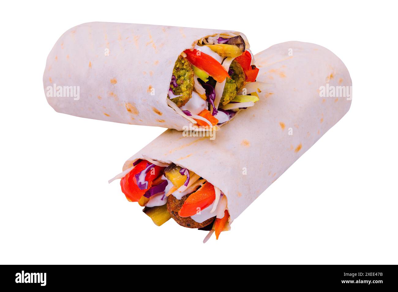 Arabic chicken shawarma Cut Out Stock Images & Pictures - Alamy