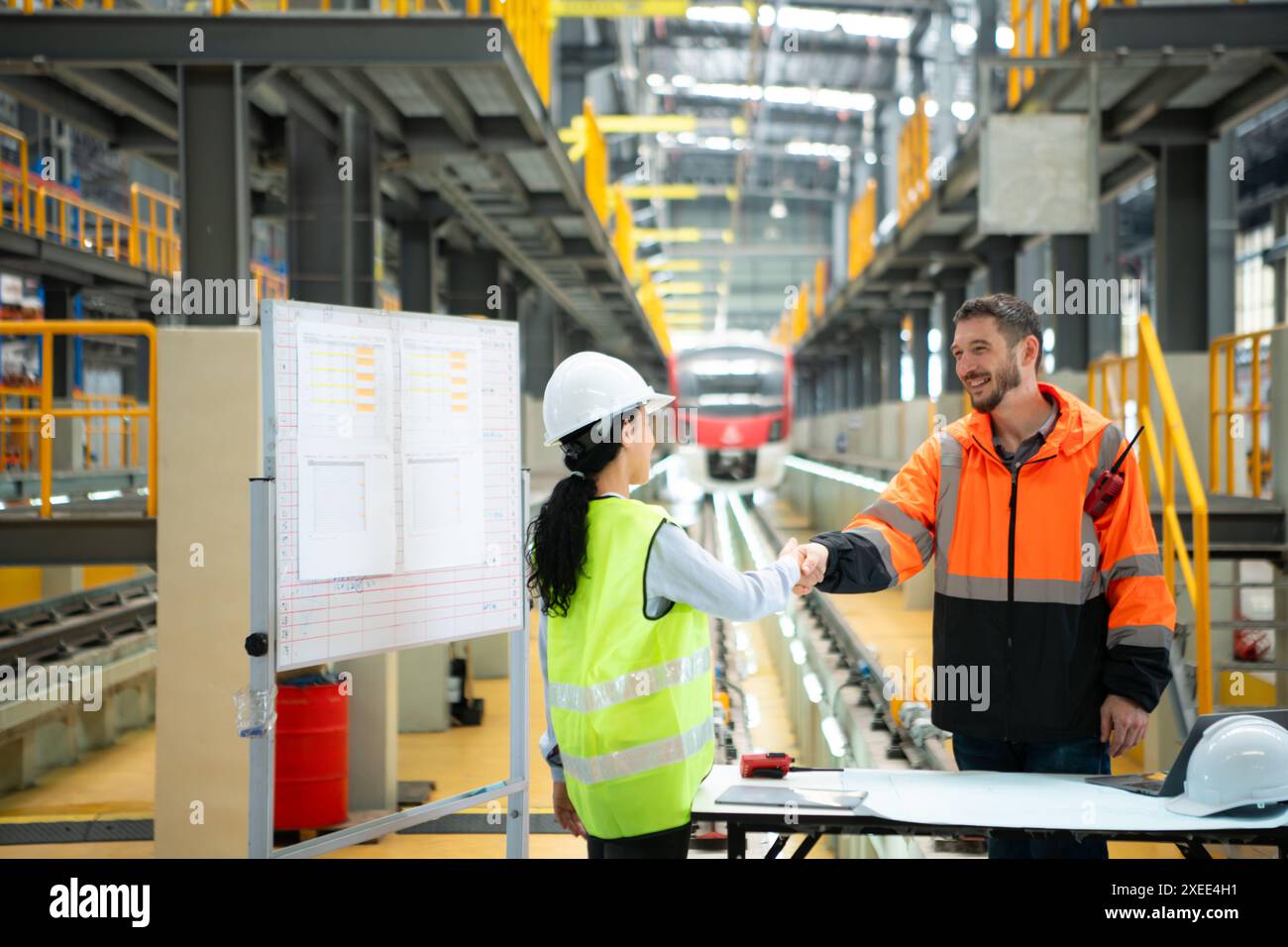 Railway maintenance schedule hi-res stock photography and images - Alamy