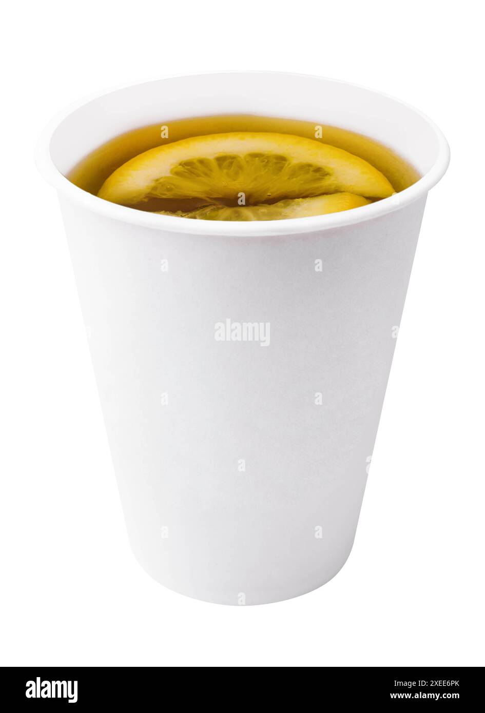 Cup lemon tea in Cut Out Stock Images & Pictures - Alamy
