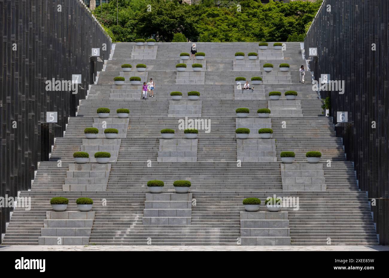 Ewha Women's University, new campus building by Dominique Perrault ...