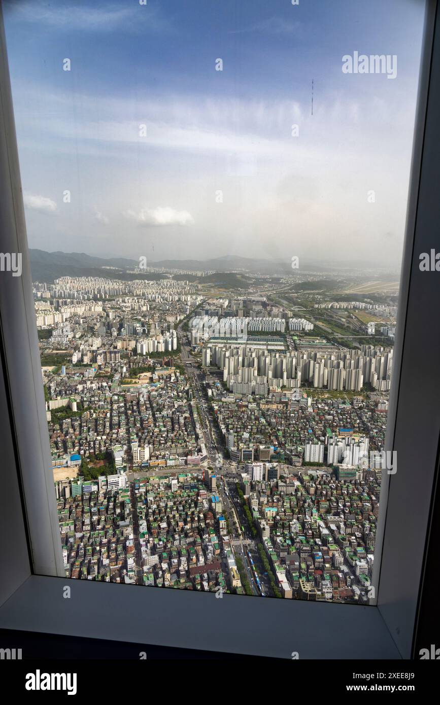High view from lotte tower hi-res stock photography and images - Alamy