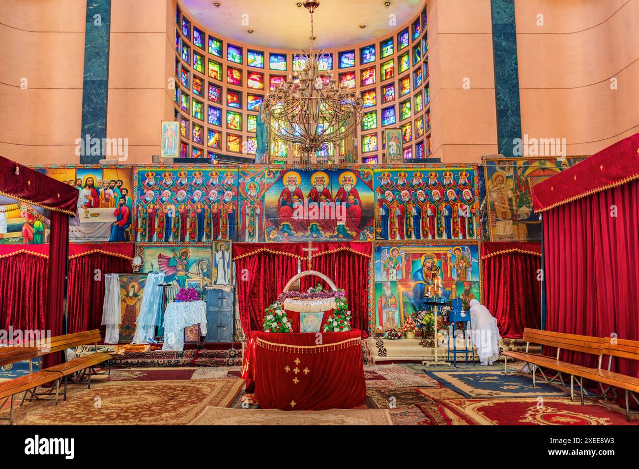 Ethiopian orthodox monk inside ethiopian hi-res stock photography and ...