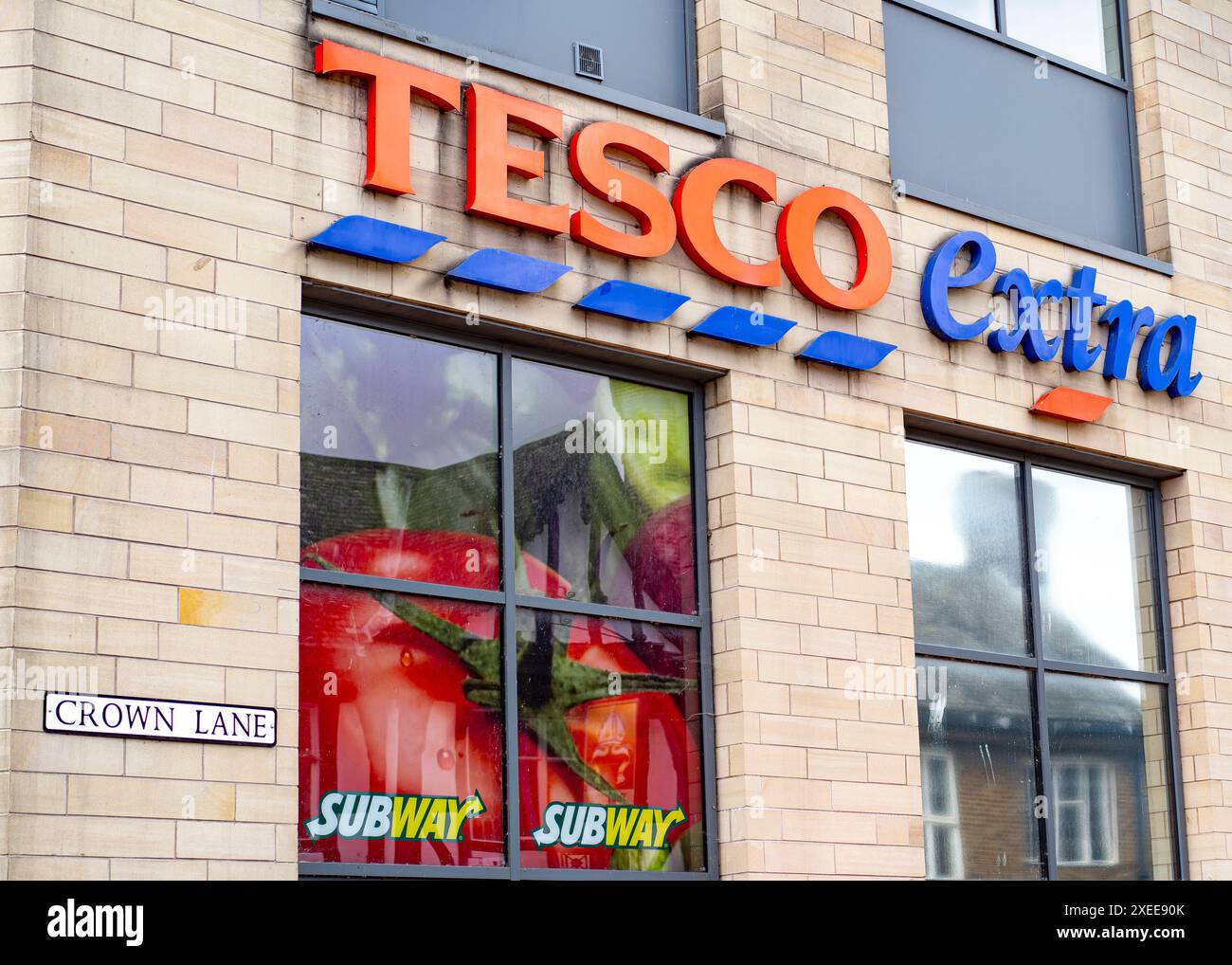 Tesco street view hi-res stock photography and images - Alamy