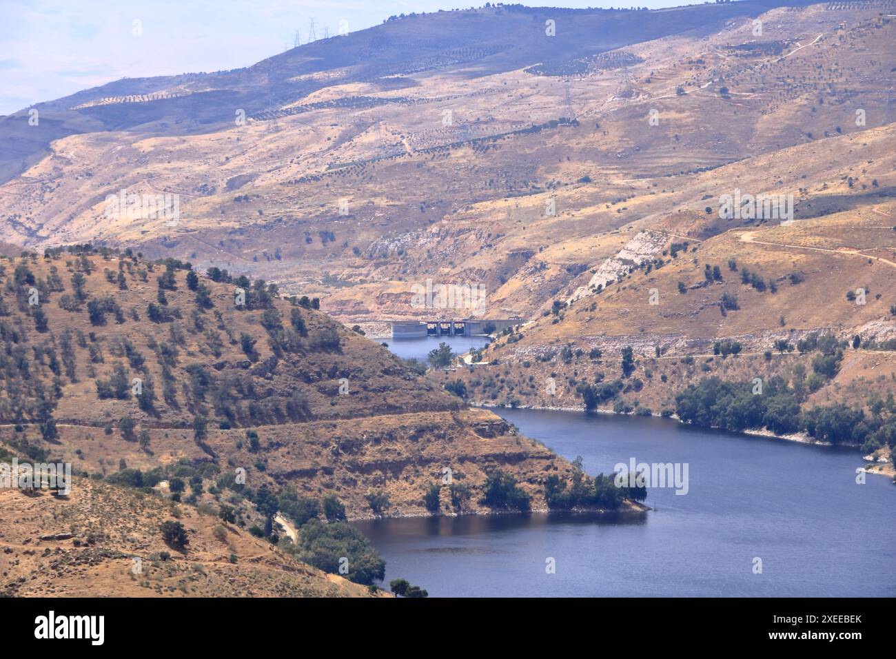 King talal dam jordan hi-res stock photography and images - Alamy
