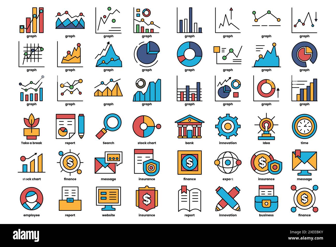 Bar chart book Stock Vector Images - Alamy