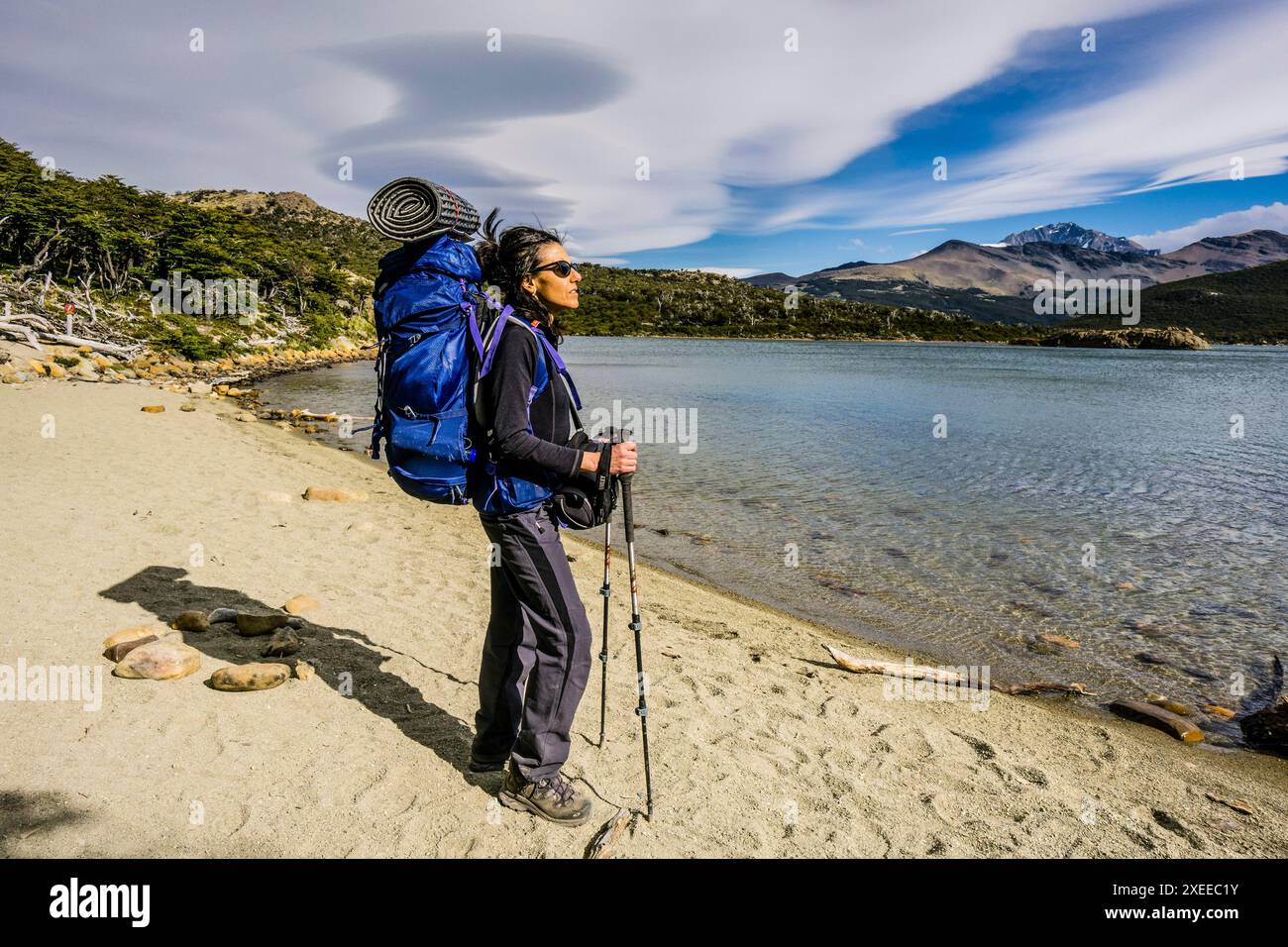 Laguna Capri , El Chalten, Los Glaciares National Park, republica ...