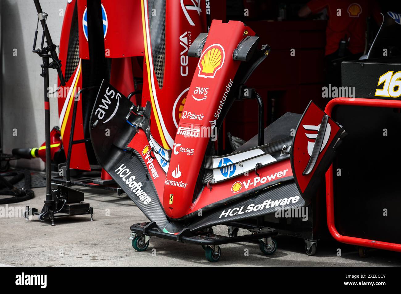 Scuderia Ferrari SF-24, mechanical detail during the Formula 1 Qatar ...
