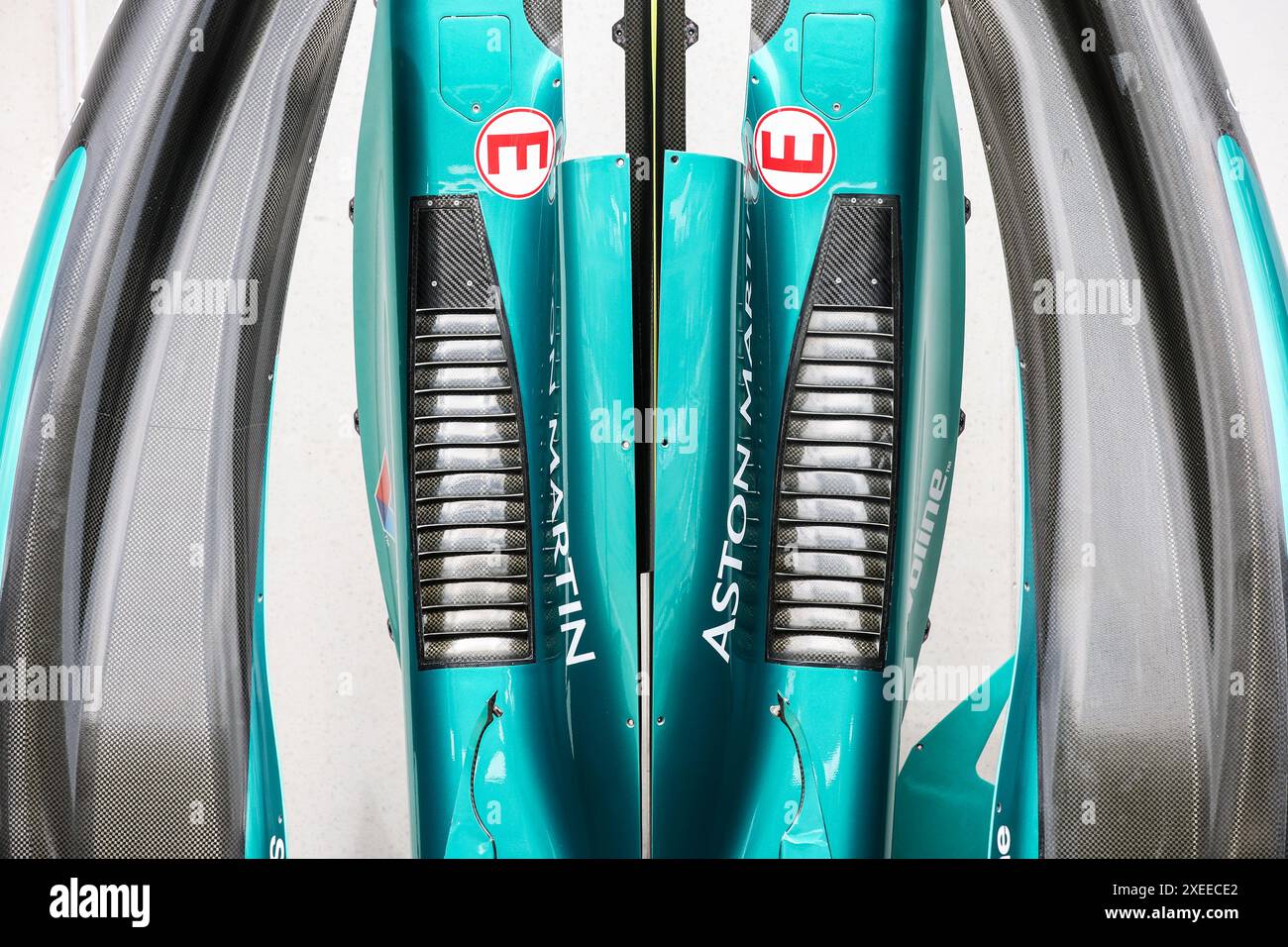 Aston Martin F1 Team AMR23, mechanical detail bodywork, carrosserie ...