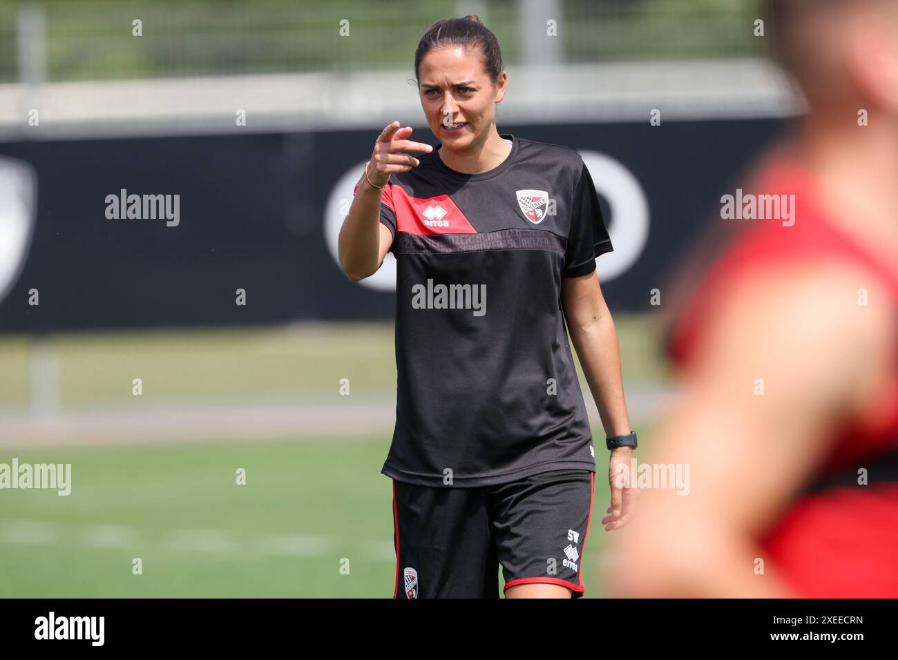 Ingolstadt, Germany. 27th June, 2024. Sabrina Wittmann, head coach of ...