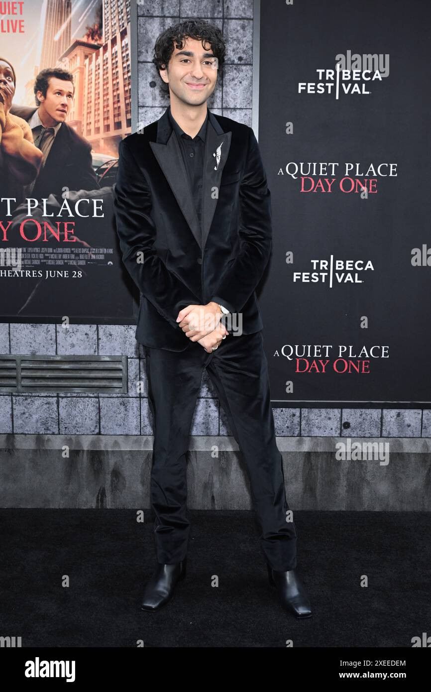 Photo by: NDZ/STAR MAX/IPx 2024 6/26/24 Alex Wolff at the premiere of ...