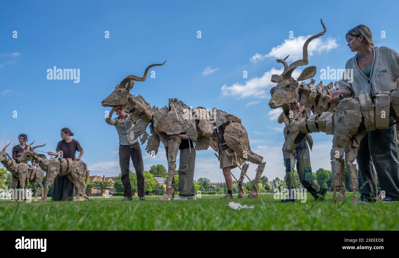 Wimbledon College of Arts, London, UK. 27th June, 2024. The Walk ...