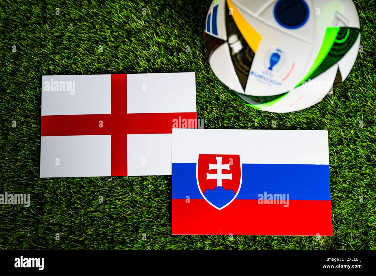 GELSENKIRCHEN, GERMANY, 27 JUNE 2024: England vs Slovakia Euro 2024 ...
