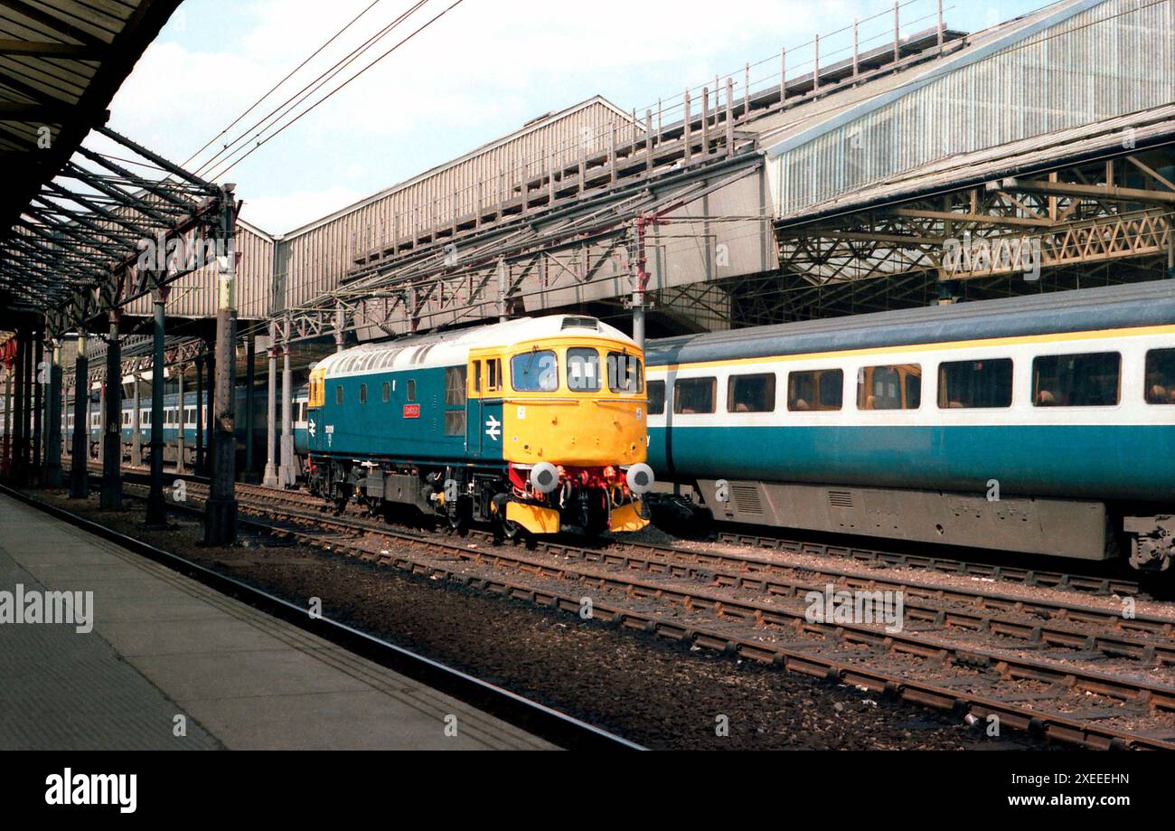 33008 'Eastleigh' at Crewe, 1984 Stock Photo - Alamy