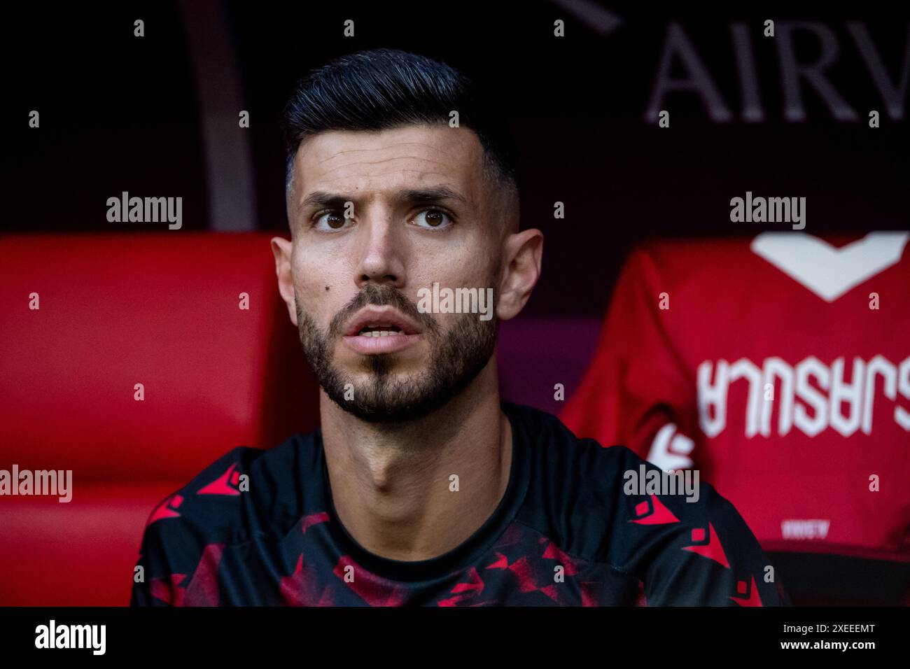 Klaus Gjasula (Albanien, #08), GER, Albania (ALB) vs Spain (ESP ...