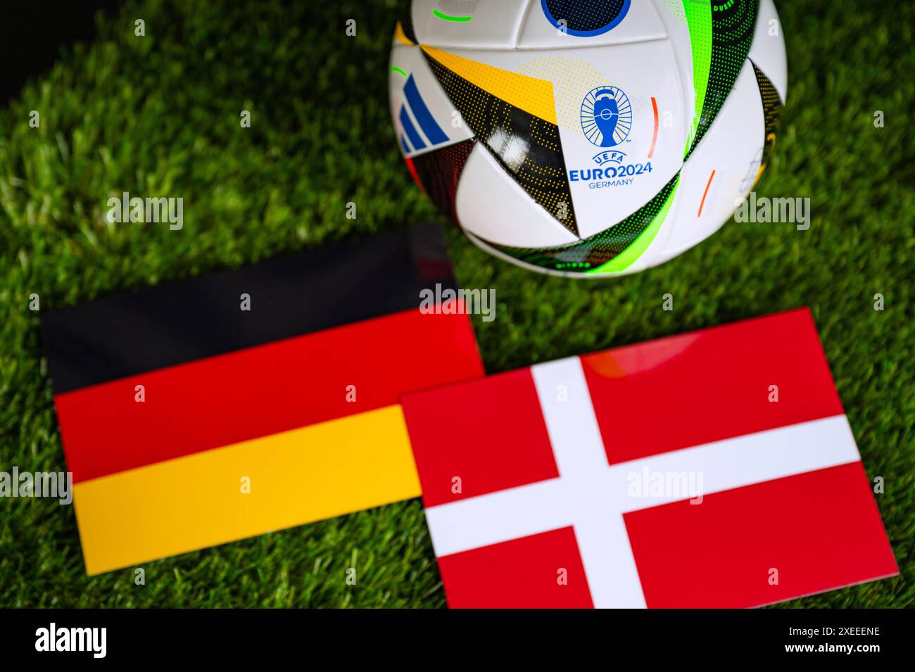 Denmark national team 2024 hi-res stock photography and images - Alamy