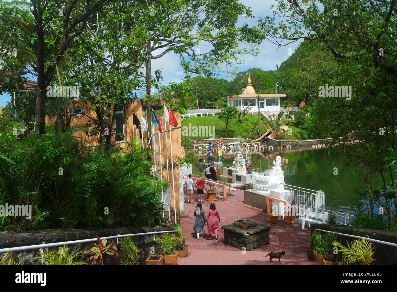 Grand bassin temple hi-res stock photography and images - Alamy