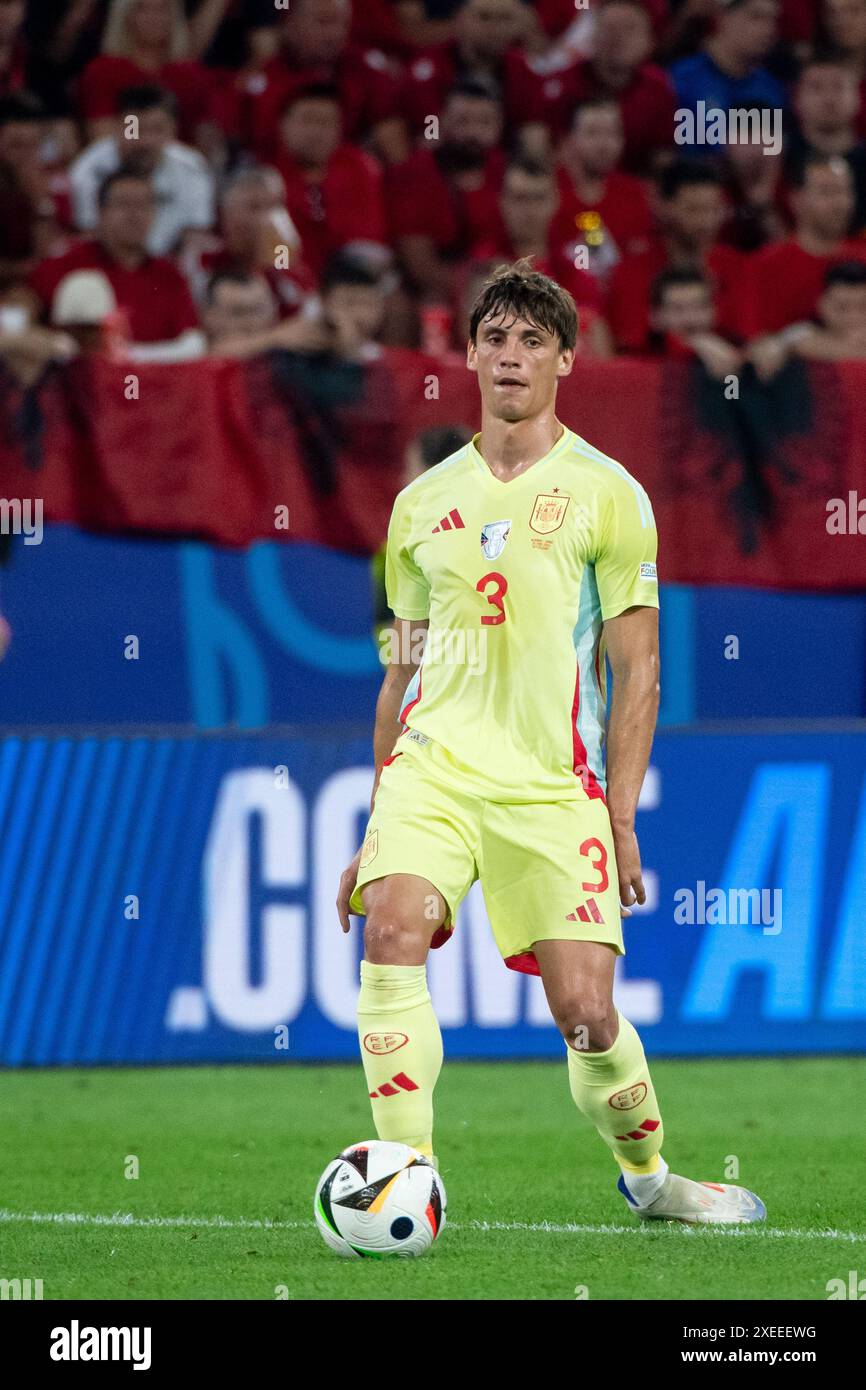 Robin Aime Le Normand (Spanien, #03) am Ball, GER, Albania (ALB) vs ...